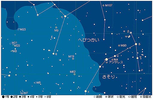 AstroArts - メシエ天体ガイド：M19