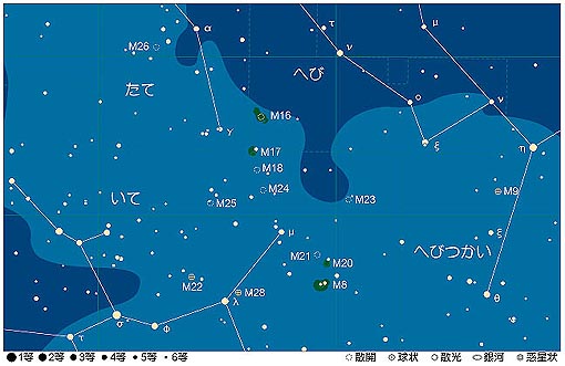 AstroArts - メシエ天体ガイド：M24